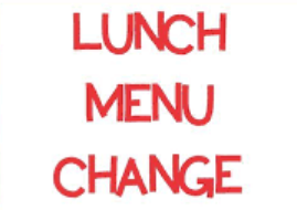 School Dinner menu change – Inshes Primary School